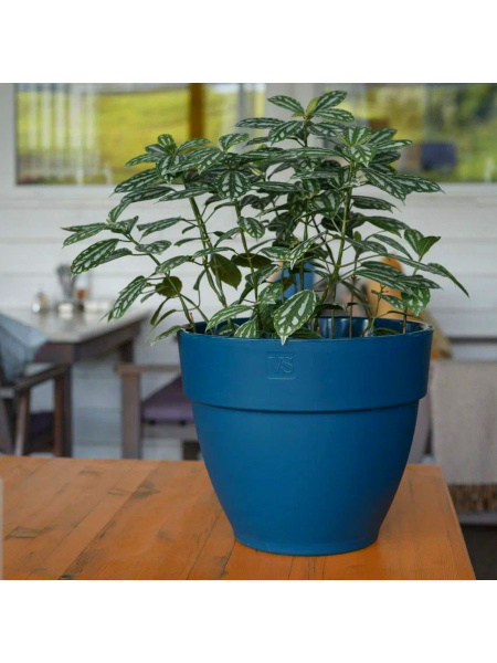 Горшок с дренажной системой Лори VipSet 4л синий купить на OZON по ...