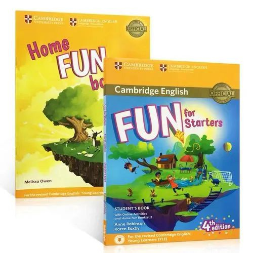 Fun for Starters 4th edition + Home Fun Booklet 2 (Учебник + Рабочая ...