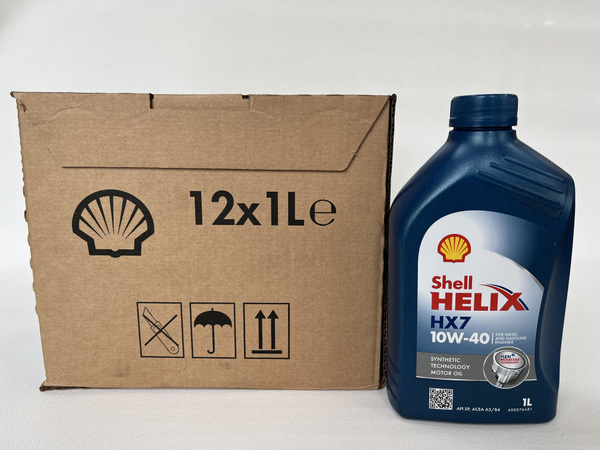 Масло моторное Shell 10W-40 Полусинтетическое - купить в интернет ...