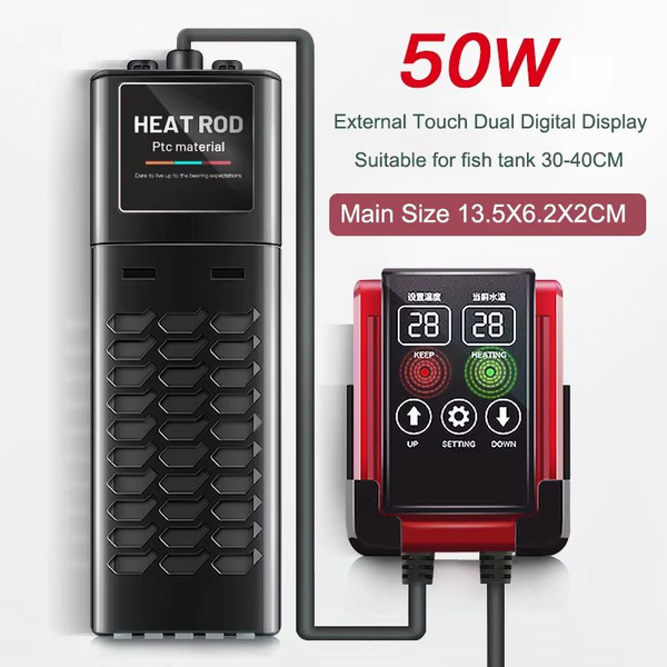 Обогреватель Для Аквариума 50W купить на OZON по низкой цене (1708143584)