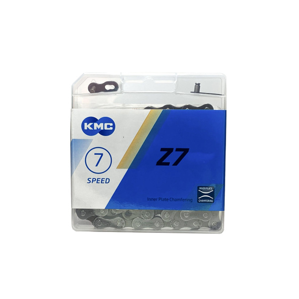 Цепь велосипедная 7 скоростей КМС KMC (модель Z7 KMC типа Z50), 116 зв ...