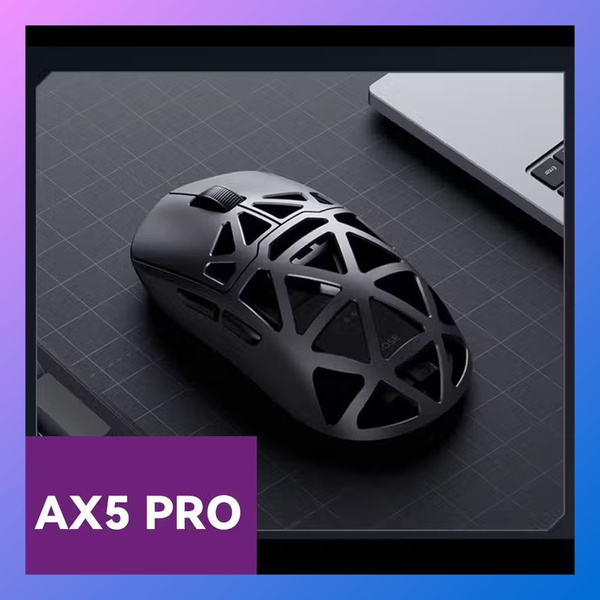 Игровая мышь беспроводная MCHOSE ax5 pro ax5 pro, черный, серый металлик - купить по выгодной ...