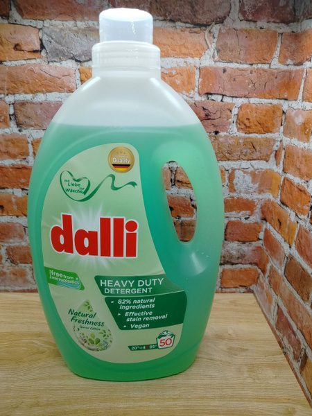 Dalli Heavy Duty Концентрированный гель для стирки белого и светлого 2,75 л на 50 стирок ...