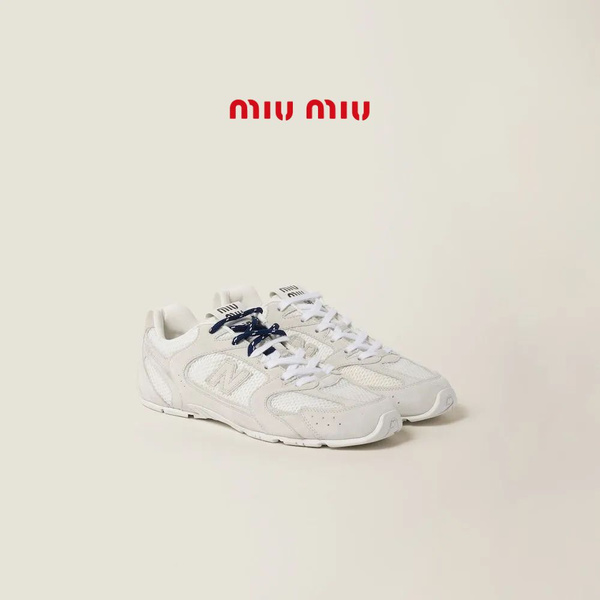 Кроссовки Женский Мужской Miu Замша натуральная Бег Спортивная ходьба размер 36 На любой