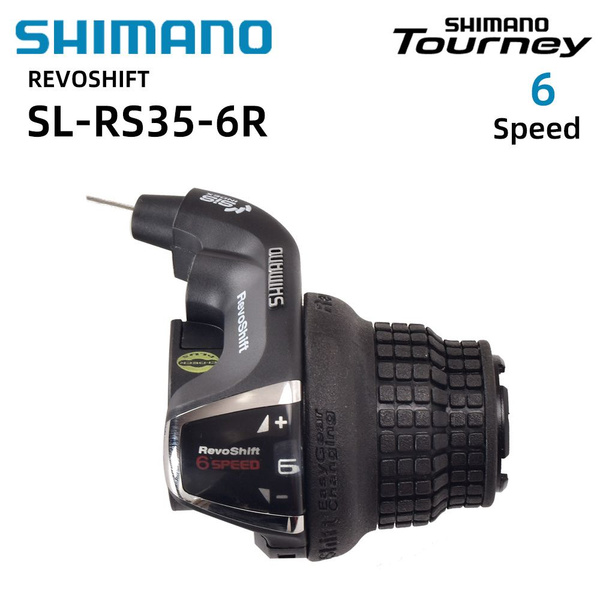 Шифтер Shimano Tourney SL-RS35 Revoshift, правый, 6 скор., 22.2 мм ...