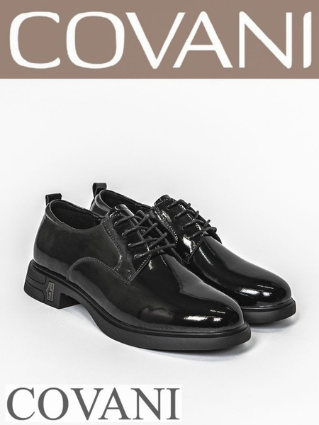 Полуботинки Женский Covani черный, размер 37 Демисезон F Венский купить c доставкой на OZON по ...