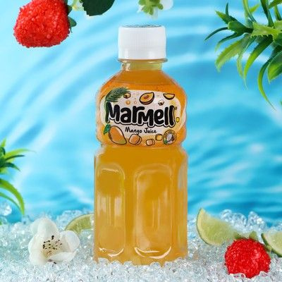 Напиток Marmell "Мармелл" с кусочками кокосового желе "Ната де Коко" со ...