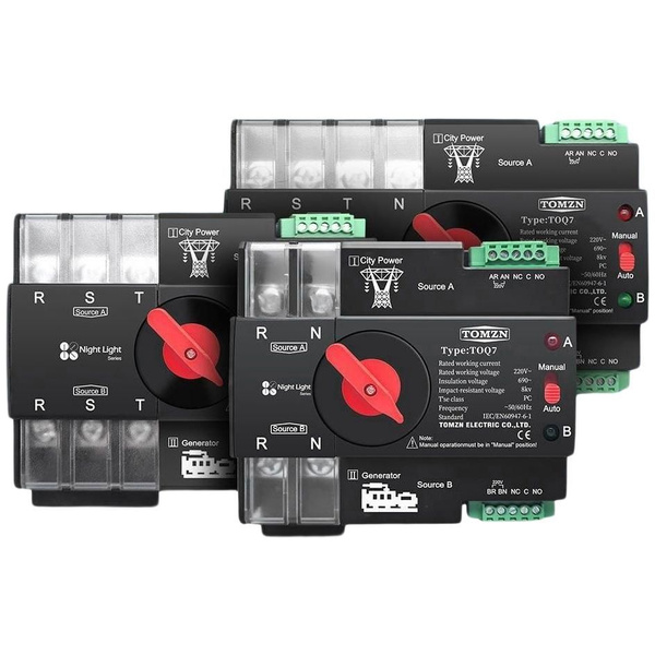 Устройство автоматического ввода резерва TOMZN TOQ7-63/2P АВР на 63А ...