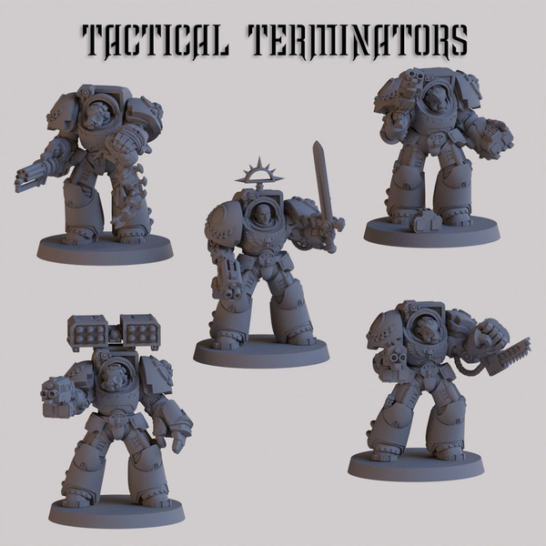 Adeptus Astartes: Tactical Terminator Squad / Адептус Астартес: Отряд ...