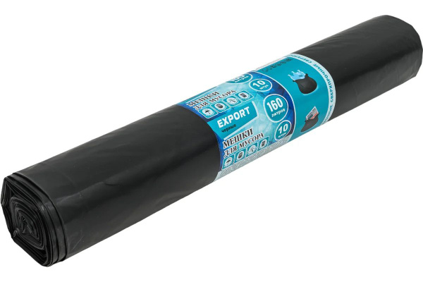 Пакеты для мусора MIRPACK EXPORT 160 литров, 10 штук, exp16010142 купить на OZON по низкой цене ...