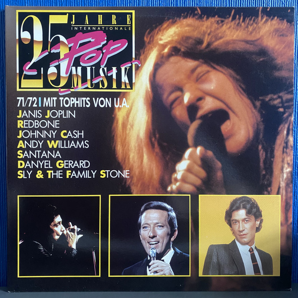 25 Jahre Internationale Popmusik - 1971/1972. NM ПЕРВЫЙ ПРЕСС! 1988 2LP Виниловая пластинка ...