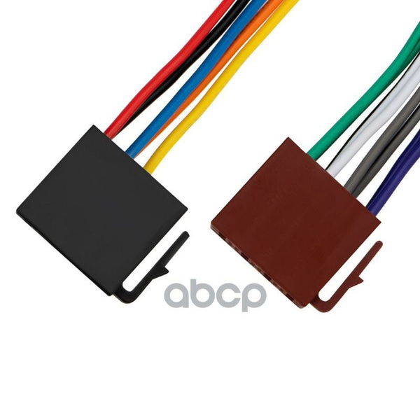 Разъем Для Автомагнитолы "Евро" Iso, 2 Гнезда, (1Шт.) Rexant 06-0127-C REXANT арт. 06-0127-C ...