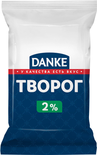 Творог DANKE 2%, без змж, 180г купить на OZON по низкой цене (1743176032)