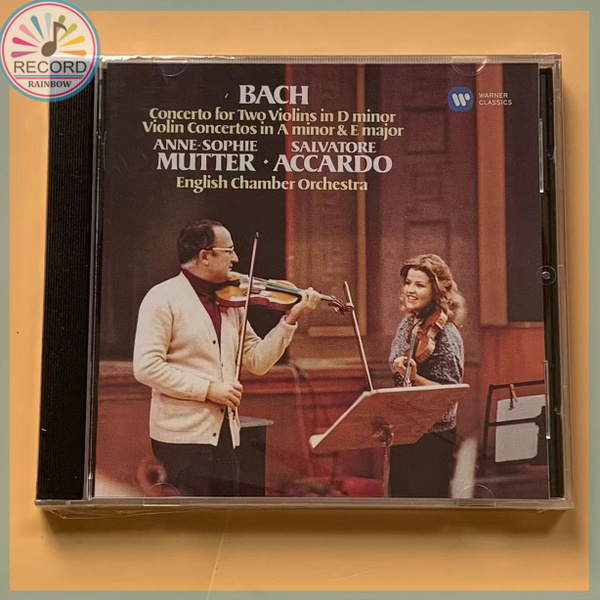 Johann Sebastian Bach: Concerto For Two Violins In D Minor 1993 CD ...