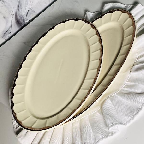 Блюдо Lenardi, Фарфор, диаметр35.5 см купить c доставкой на OZON по низкой цене (2316452245)