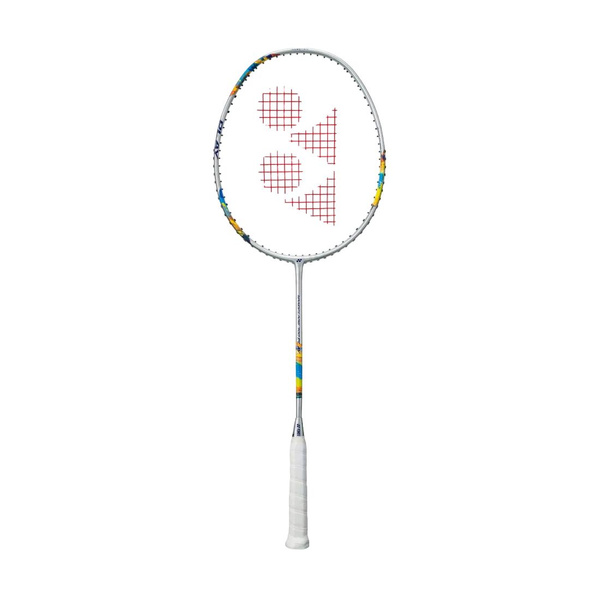 Ракетка для бадминтона Yonex Nanoflare 700 Play с натяжкой, Silver/Blue ...
