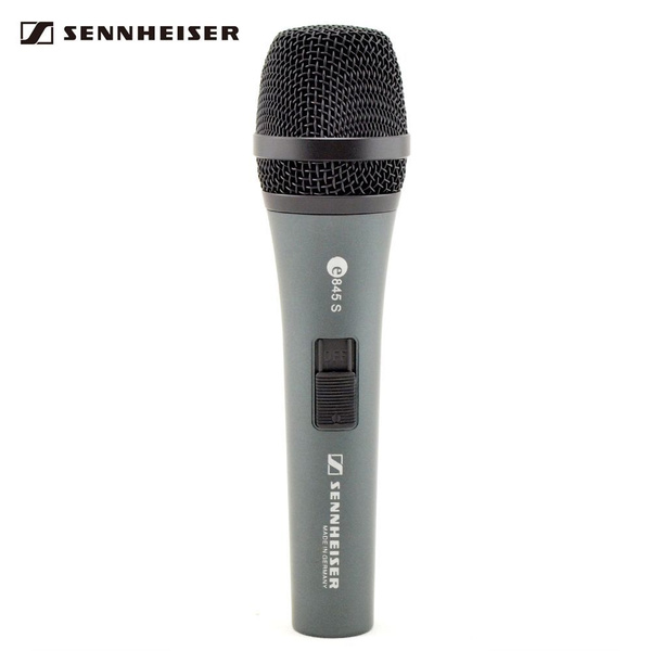 Микрофон для живого вокала Sennheiser e845S - купить по выгодной цене в интернет-магазине OZON ...