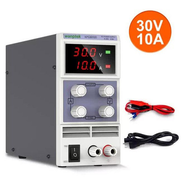 Лабораторный блок питания Wanptek KPS3010D (30В, 10А) купить на OZON по ...