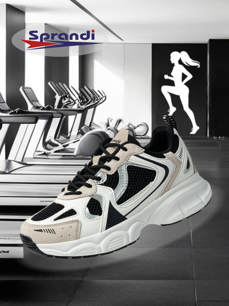 Кроссовки Женский Sprandi Экозамша Футзал, размер 37 R (средняя) Лето Шнурки Китай Шнуровка ...