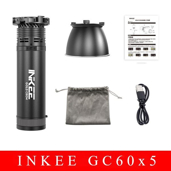 INKEE GC60-x5 студийный видеосигнал мощностью 60 Вт с водонепроницаемой установкой, непрерывным ...