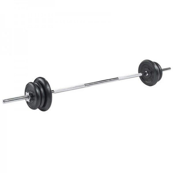 Мини штанга разборная обрезиненная 25кг L1200 d26 TITAN Barbell купить ...