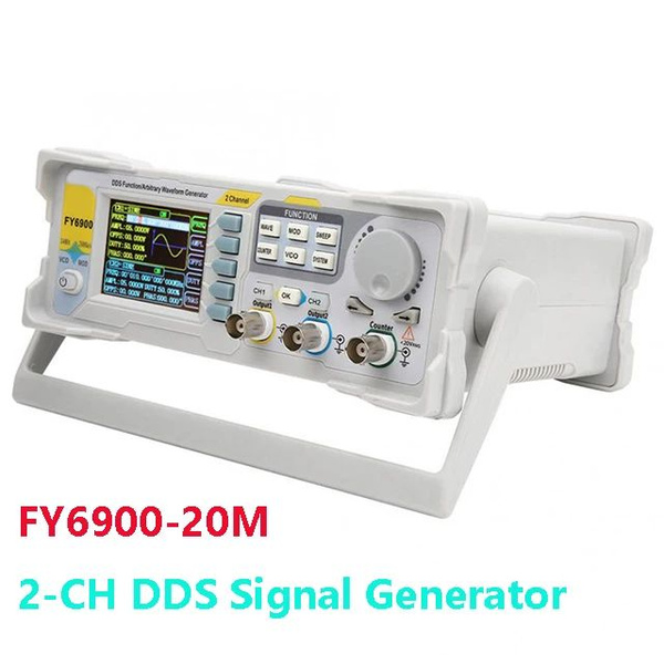 FY6900 Двухканальная функция DDS генератор сигналов произвольной формы ...