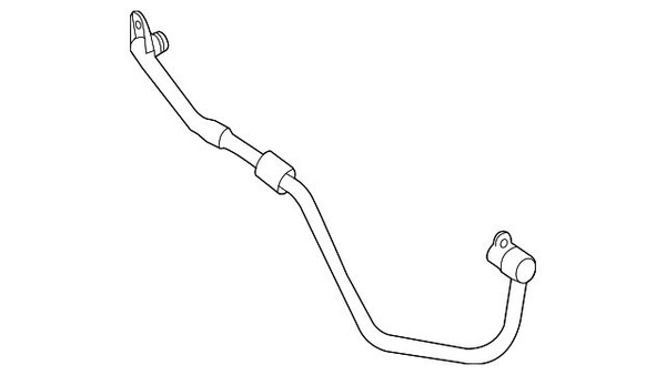 Трубка системы охлаждения MB X164 купить на OZON по низкой цене ...
