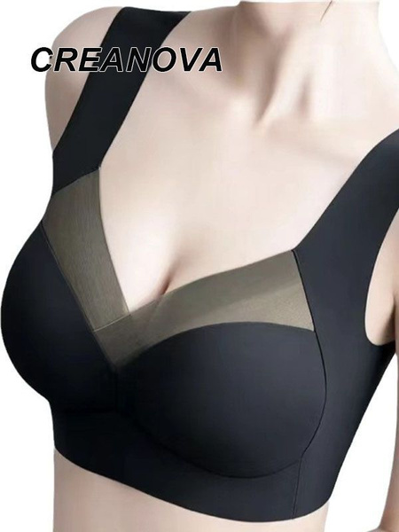 Бюстгальтер Женский CREANOVA, размер 85A, 85B черный Breathable Китай Крючки купить c доставкой ...