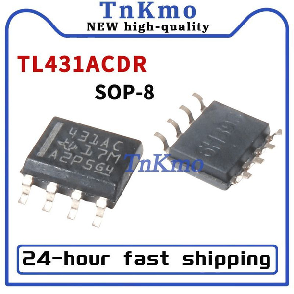10 шт./лот TL431ACDR silk screen 431AC Инкапсуляция SOP8 Микросхема ...