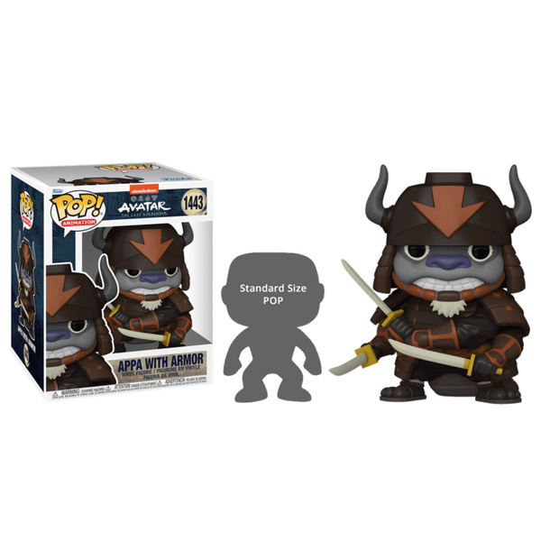 Фигурка Funko Pop! Avatar: Appa with Armor 6 inch (Фанко Поп Аппа в ...