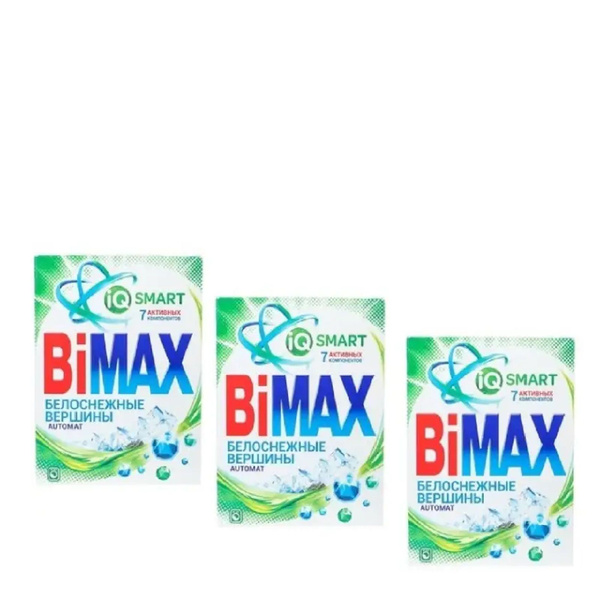 Характеристики BiMAX Стиральный порошок 400 г Для белых тканей, Для цветных тканей подробное ...