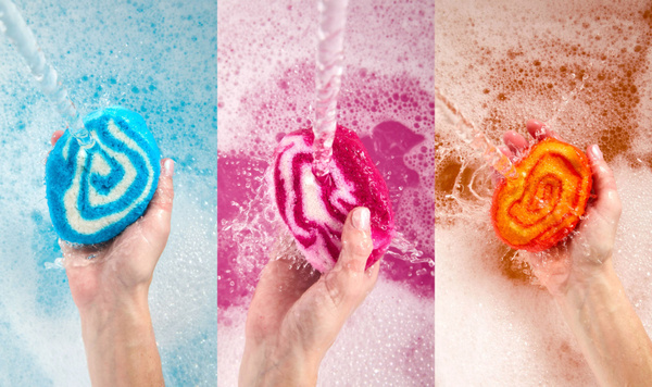 Lush Бомбочки для ванны The Comforter, Blue Skies and Fluffy White ...