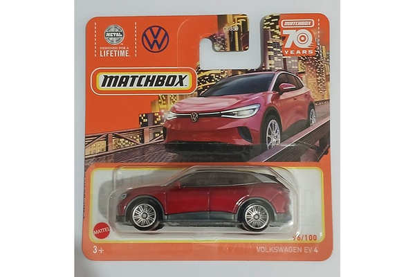 Модель коллекционная Vw volkswagen ID4 (EV4) бордовый купить на OZON по ...