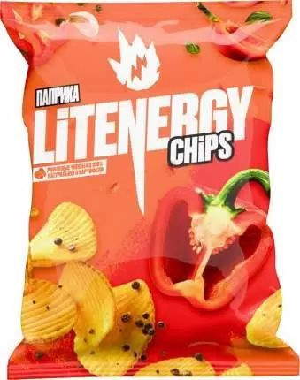 Чипсы картофельные Lit Energy Паприка, 10 шт 120 г купить на OZON по ...