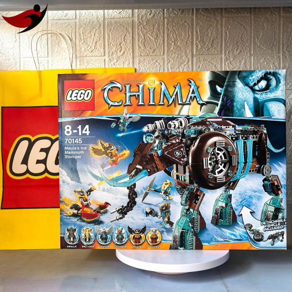 Lego 70145 Legends Of Chima Ледяной мамонт-штурмовик Маулы+Подарочная ...