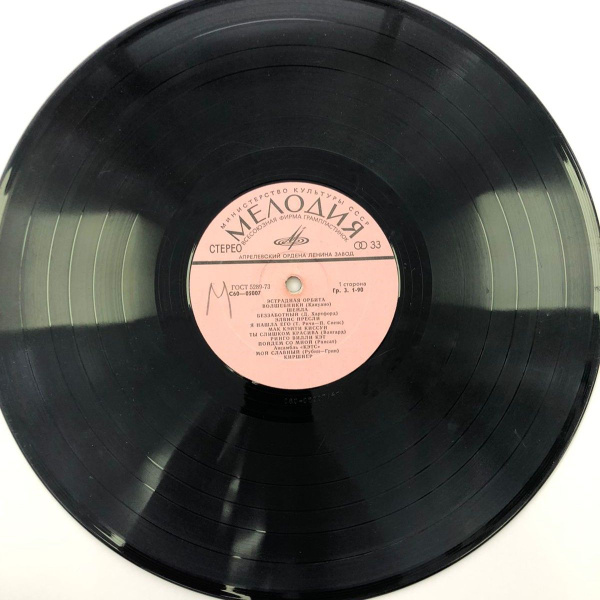 Various - Эстрадная Орбита (1LP Мелодия, 1974, VG) купить на OZON по низкой цене (1435104663)