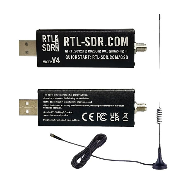RTL-SDR V4 Программно-определяемый радиоприемник RTL-SDR V4 RTL2832U ...