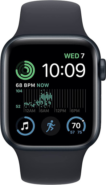 Смарт-часы Apple Watch SE 2024 A2722 40мм OLED темная ночь купить на ...