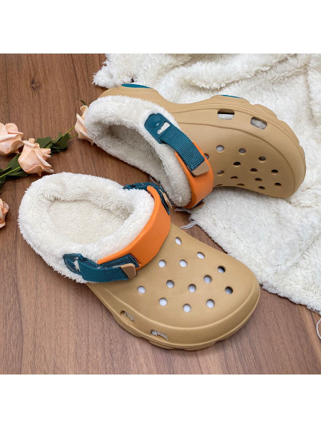 Сабо Мужской SARIWEN хаки EVA, размер 44 Толстая подошва, Рифлёная подошва Платформа Нет купить ...