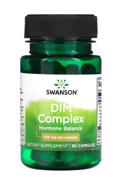 Дим Комплекс Свэнсон, Дииндолилметан, Dim Complex Swanson, 100 мг, 30 ...