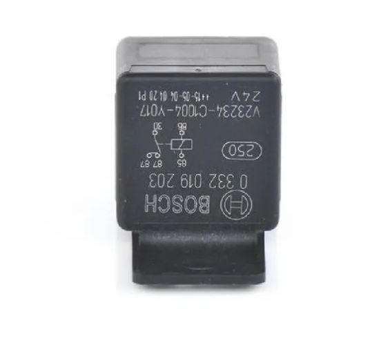 Реле (24V 30A) 5 контактов BOSCH 0332019203 купить на OZON по низкой ...