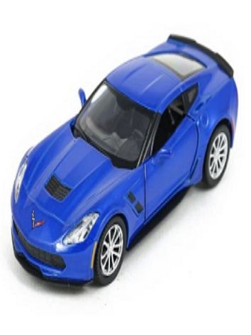 Машина CHEVROLET CORVETTE C7 Jeans 3 синяя 1:64 купить на OZON по ...