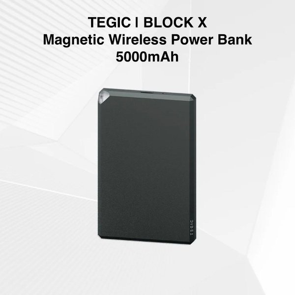 Внешний аккумулятор (Power Bank) WOAP Tegic FinerWorld 10000 mAh (MagSafe) беспроводной ...