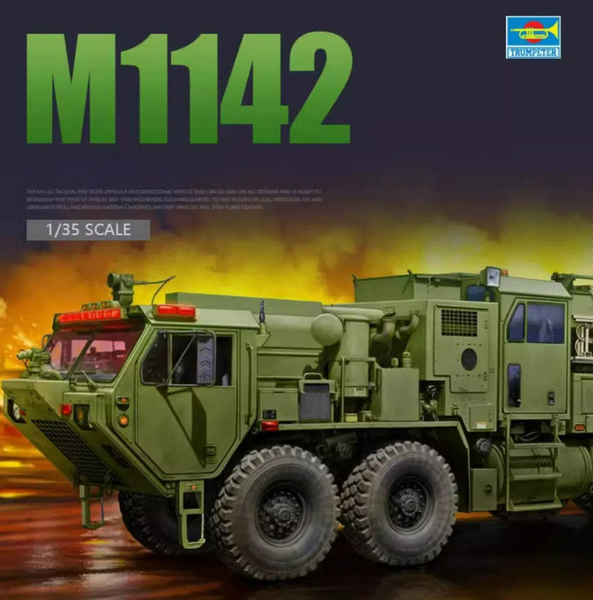 Trumpeter 01067 1/35 M1142 HEMTT TFFT Тактическое пожаротушение ...