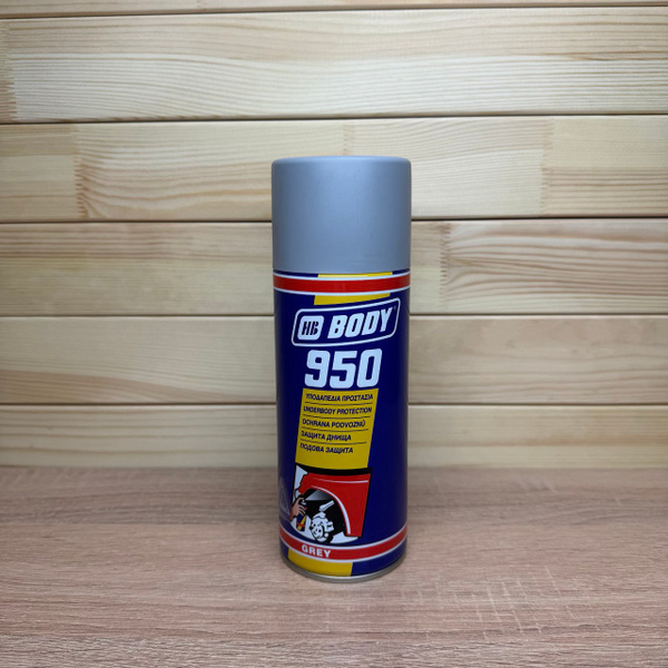 Антигравий для автомобиля, антикоррозийный состав BODY "950" серый, аэрозоль, 400 мл. купить на ...