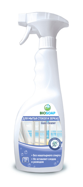 BIOSOAP, Средство для мытья стёкол, окон и зеркал купить на OZON по ...