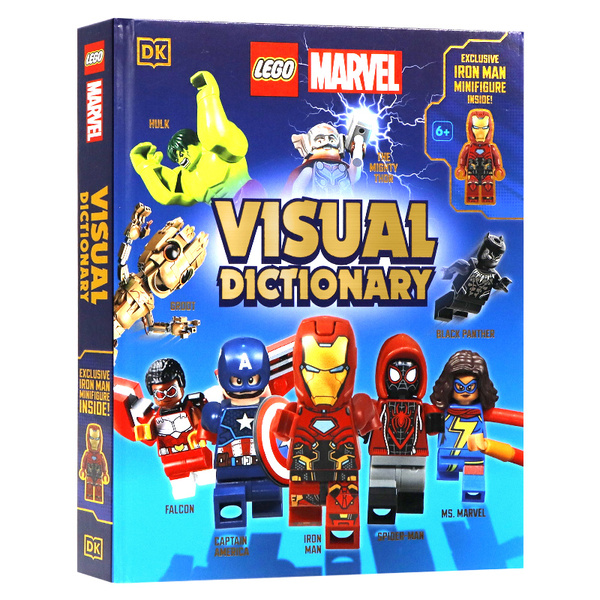 Lego Marvel Visual Dictionary мини-иллюстрированная книга | Resonator ...