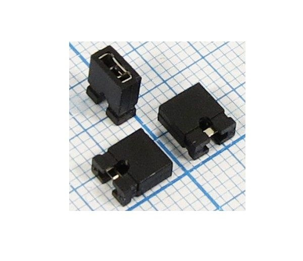 500 шт. / Перемычка джампер 2.54mm открытый Jumper #28 купить на OZON ...