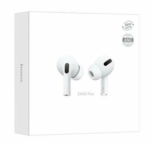 Наушники Вкладыши hoco Беспроводные EW05 Plus, белый Беспроводное ew05 купить c доставкой на ...