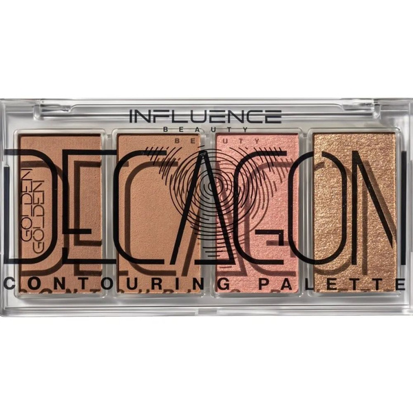 Influence Beauty Палетка контуринга Golden decagon/Contouring palette ...
